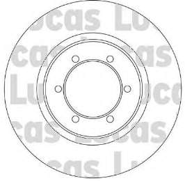 MB618716 MITSUBISHI Disco de freno delantero