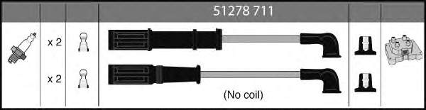 46749624 FIAT/ALFA/LANCIA cables de bujías