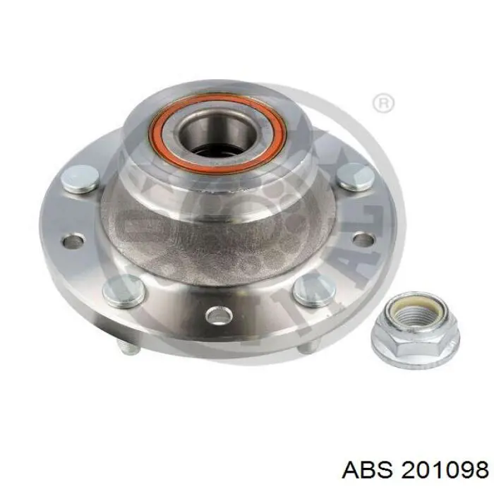 201098 ABS cubo de rueda trasero