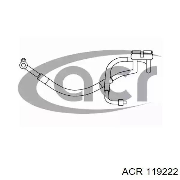 119222 ACR tubería de baja / alta presión, aire acondicionado, de ...