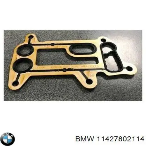 11427802114 BMW junta, adaptador de filtro de aceite