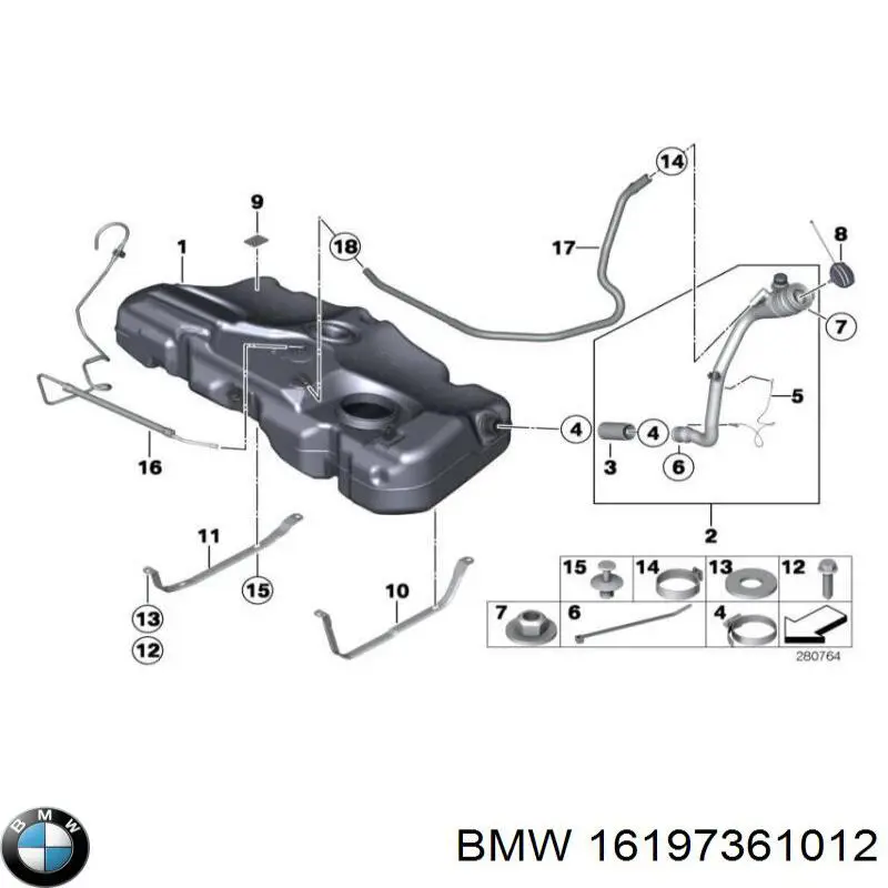 16197361012 BMW - repuestos BMW a precio barato