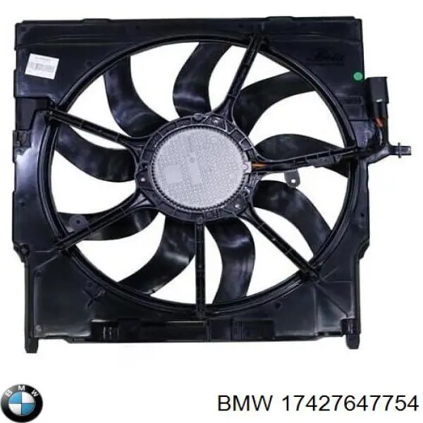 17428618243 BMW difusor de radiador, ventilador de refrigeración ...