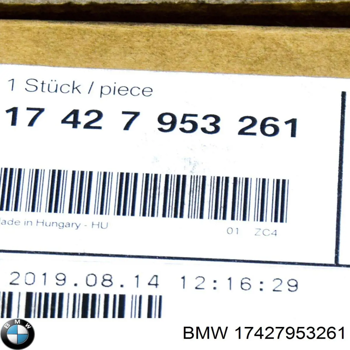 17427953261 BMW Bastidor radiador