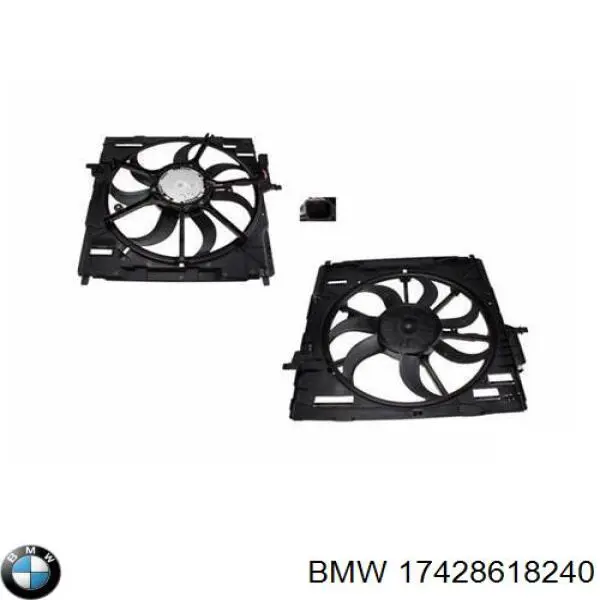 17428618240 BMW ventilador de radiador