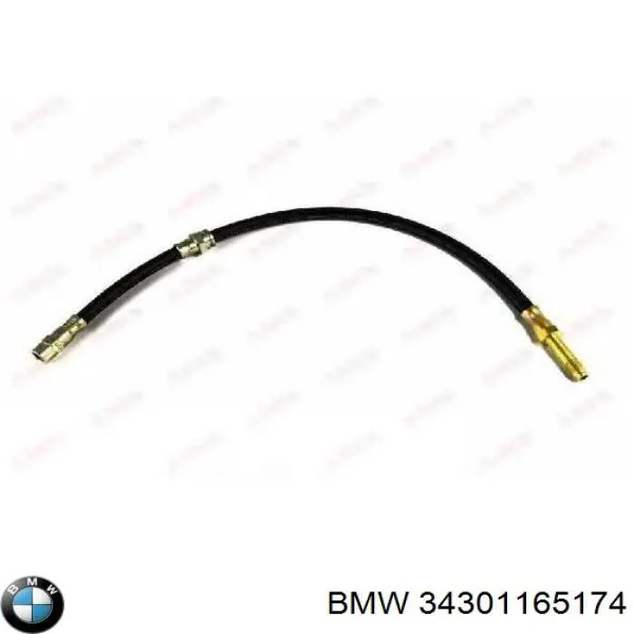 34301165174 BMW latiguillo de freno trasero