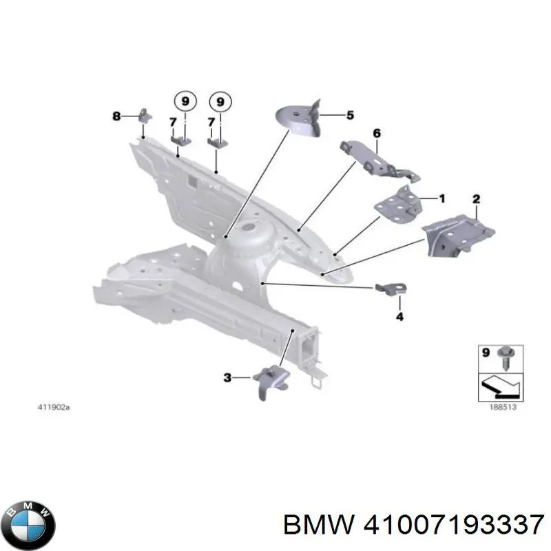 41007224907 BMW - repuestos BMW a precio barato