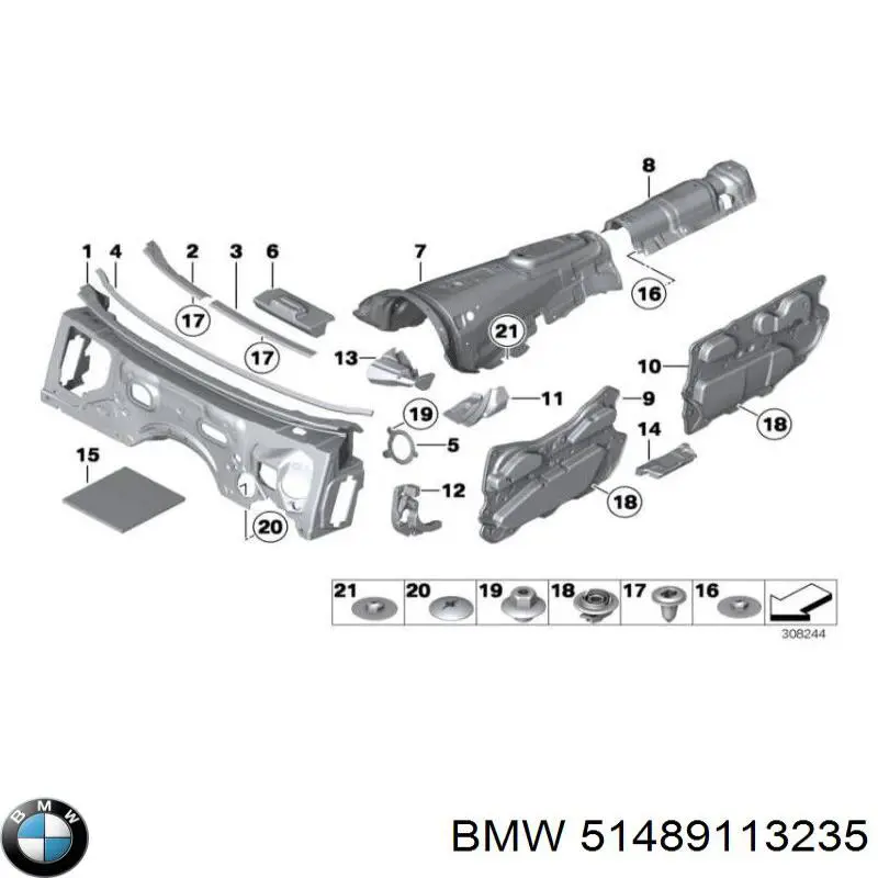 51489113235 BMW - repuestos BMW a precio barato