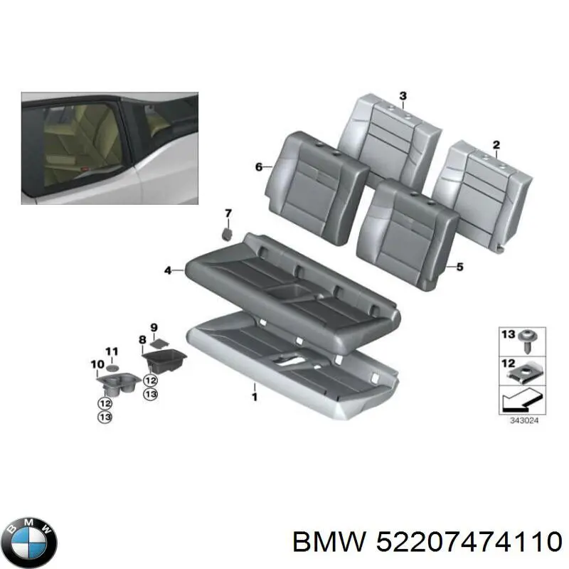 52207474110 BMW - repuestos BMW a precio barato