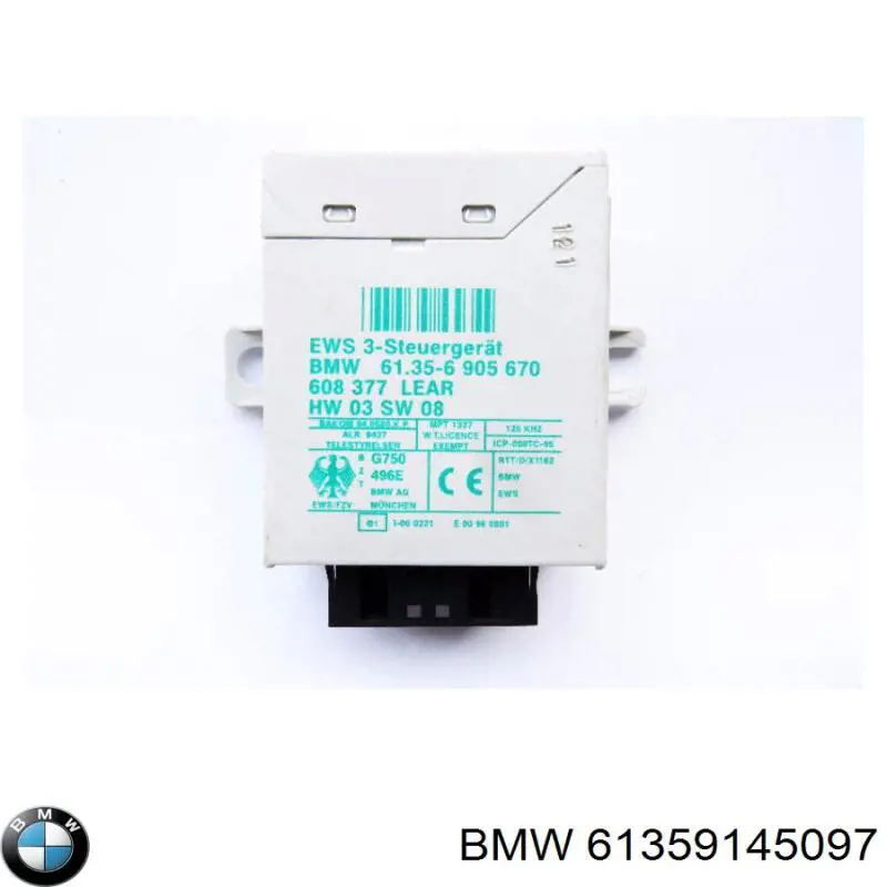 61359145097 BMW Modulo De Control Del Inmobilizador