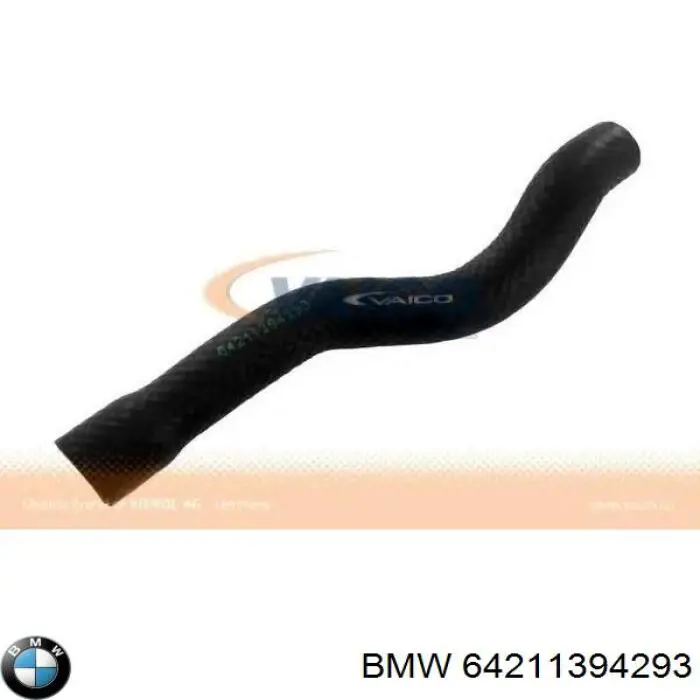 64211394293 BMW tubería de radiador