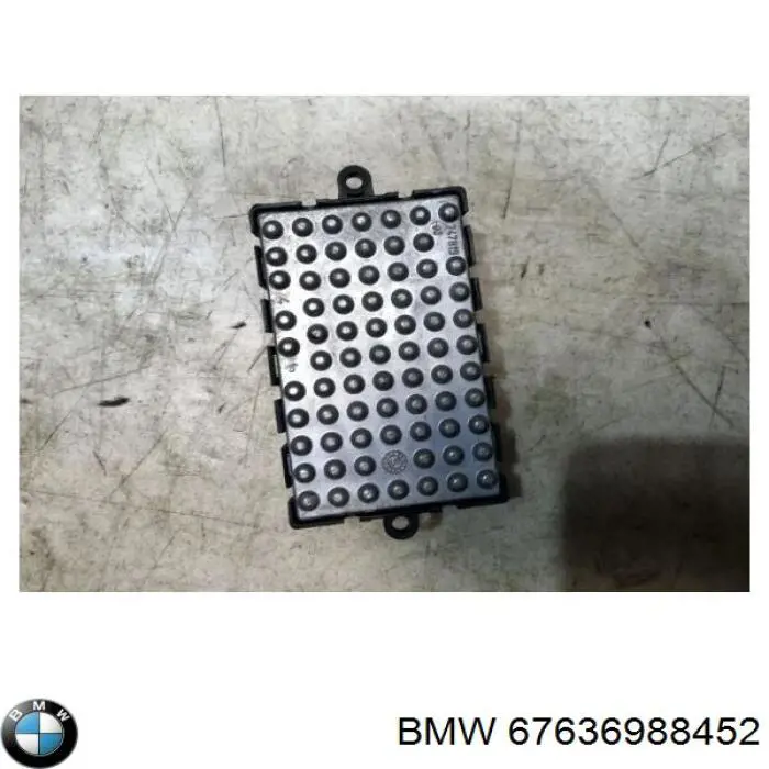 67636988452 BMW resistencia de calefacción