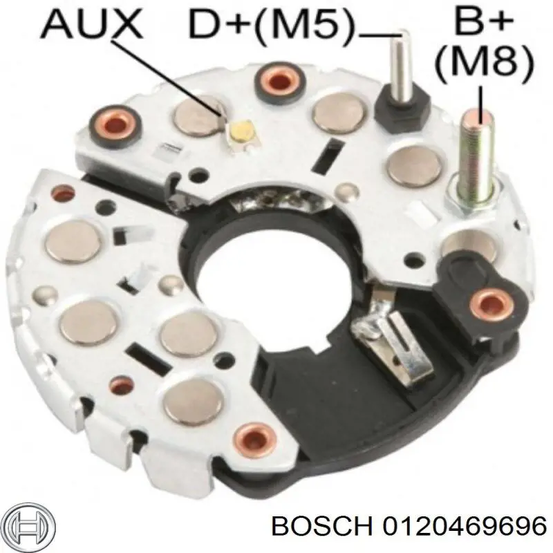 0120469696 Bosch alternador