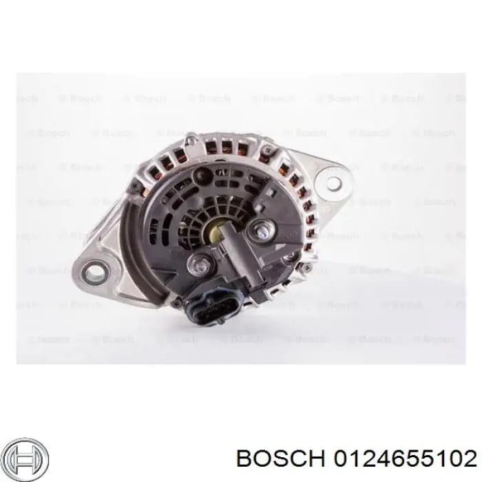 0124655102 BOSCH alternador