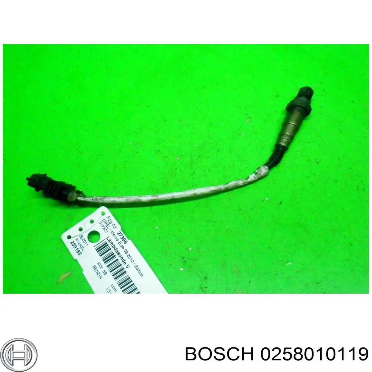 0258010119 BOSCH Sonda Lambda Sensor De Oxigeno Post Catalizador