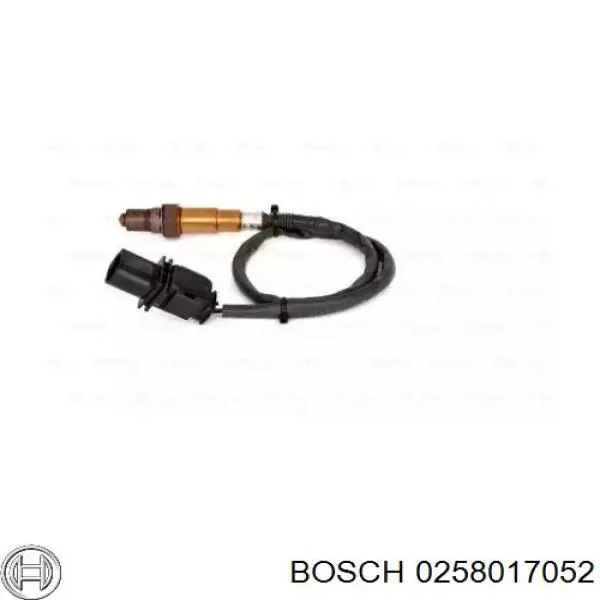 0258017052 Bosch sonda lambda sensor de oxigeno para catalizador