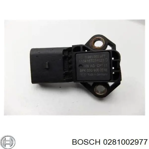 0281002977 BOSCH sensor de presion de carga (inyeccion de aire turbina)