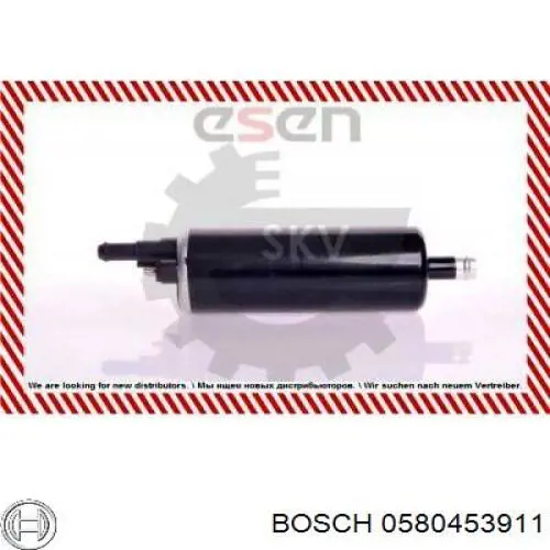 0580453911 BOSCH Bomba de combustible principal