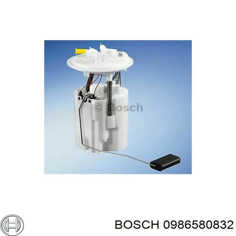 0 986 580 832 Bosch módulo alimentación de combustible