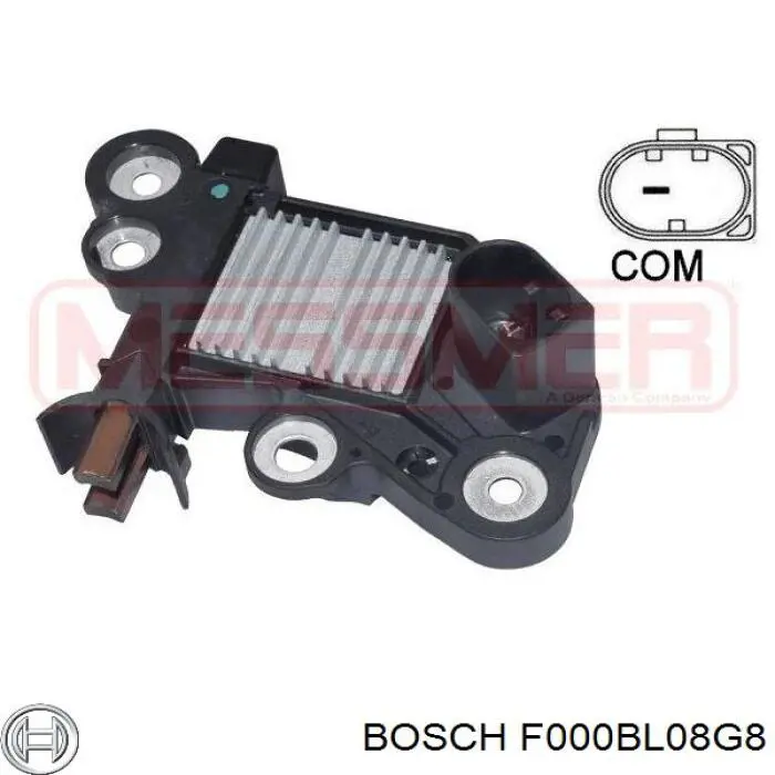F000BL08G8 BOSCH alternador