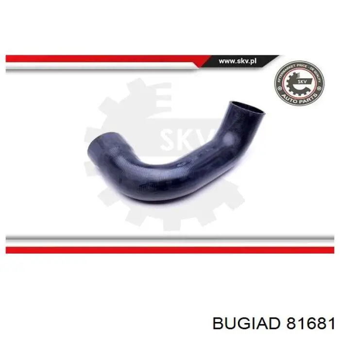 81681 BUGIAD tubo flexible de aire de sobrealimentación izquierdo