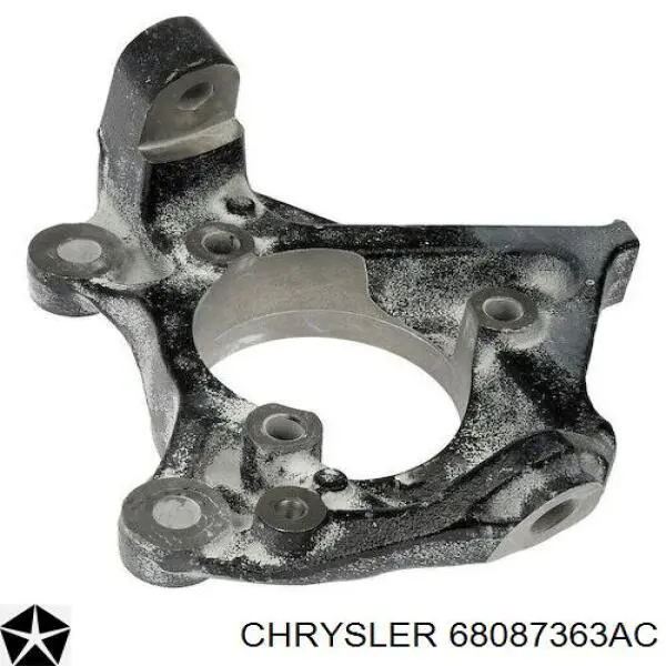 68087363AC CHRYSLER Amortiguador trasero