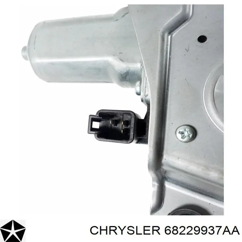 68229937AA CHRYSLER motor limpiaparabrisas, trasera