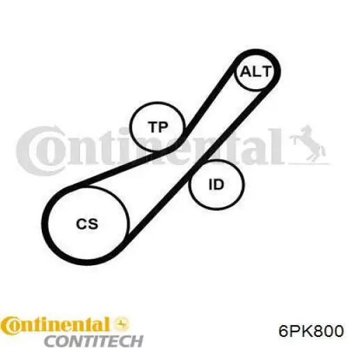 A0029939196 Mercedes correa trapezoidal