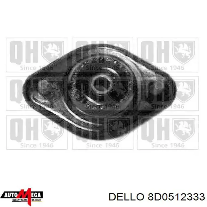 8D0512333 Dello/Automega copela de amortiguador trasero