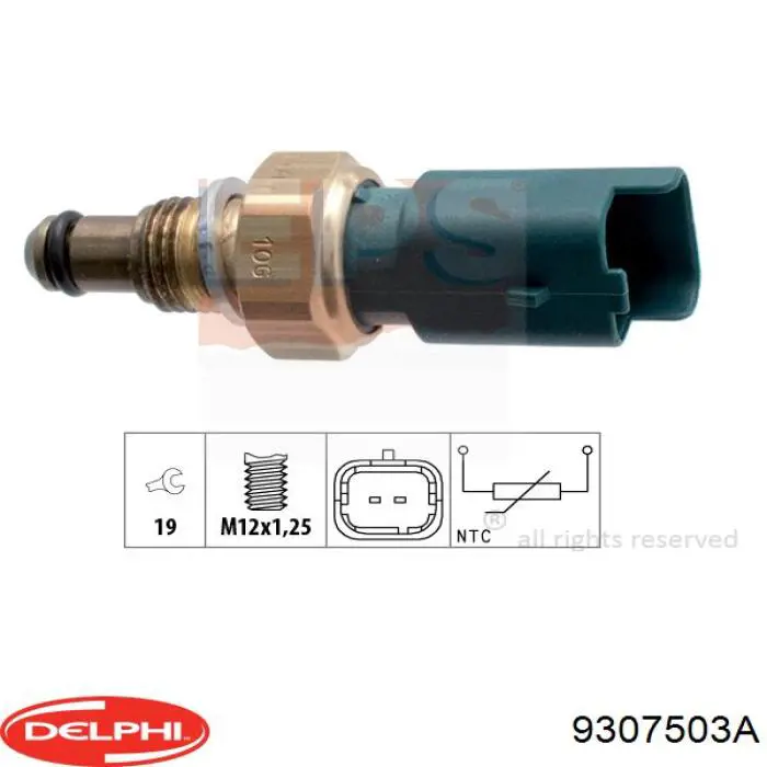 9307-503A DELPHI Sensor de temperatura