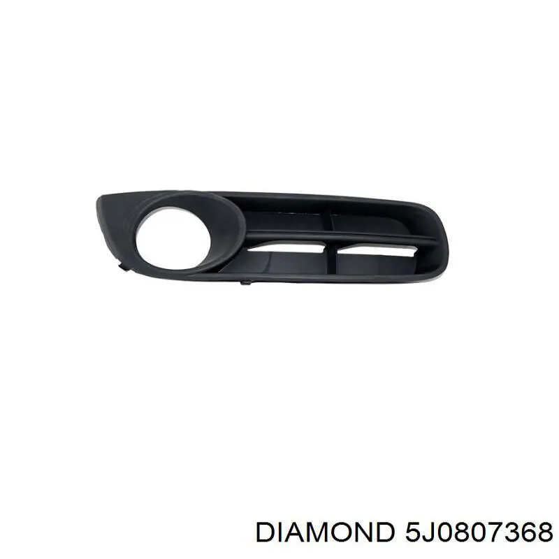 5J0807368 Diamond/DPA rejilla de antinieblas delantera derecha