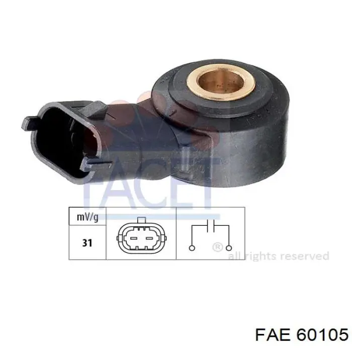 60105 FAE sensor de detonacion