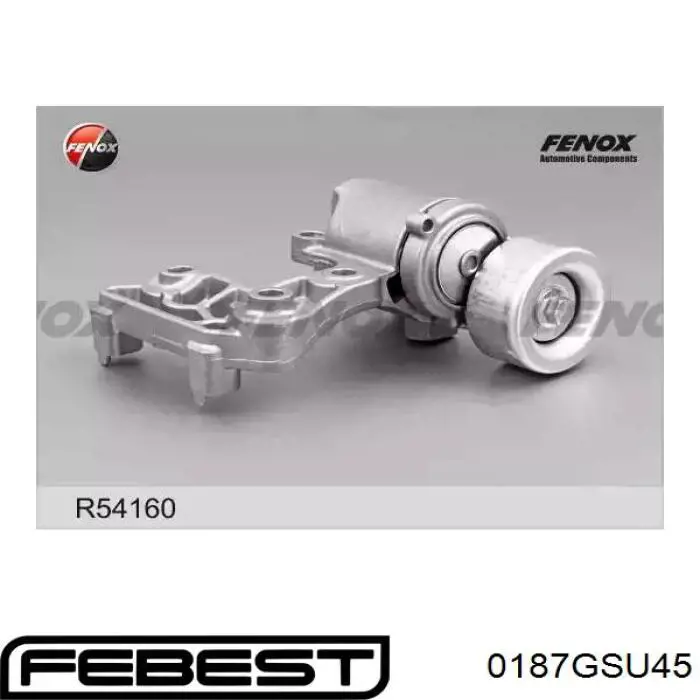 166200P020 Toyota polea tensora correa poli v