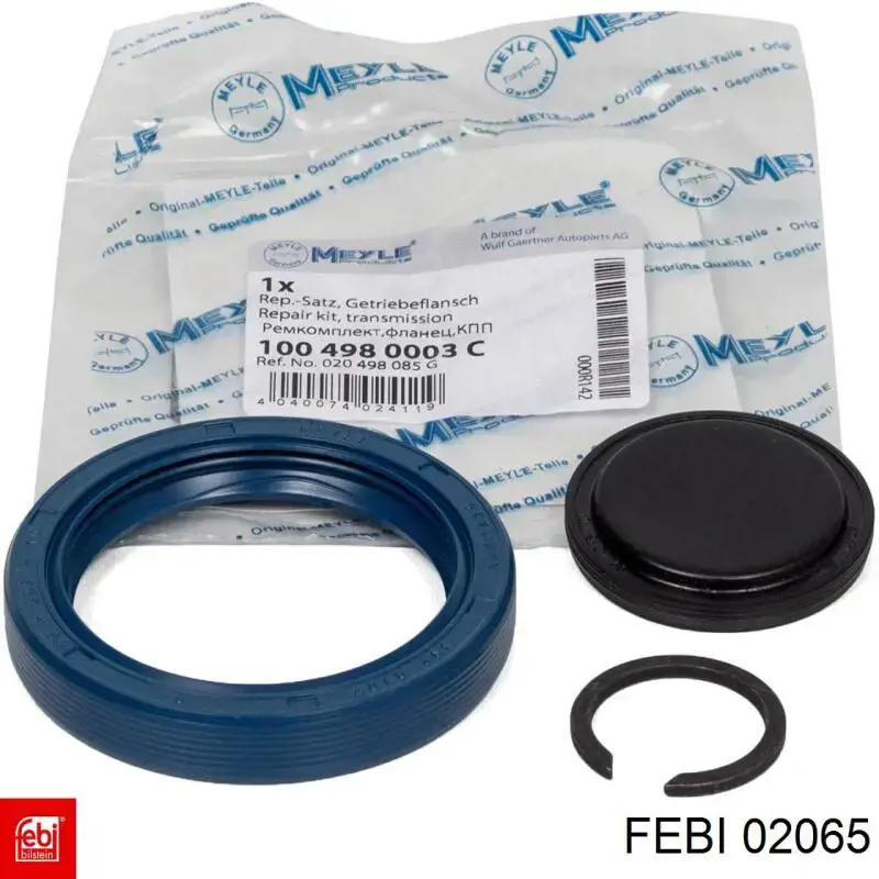 02065 FEBI Anillo retén de semieje, eje delantero