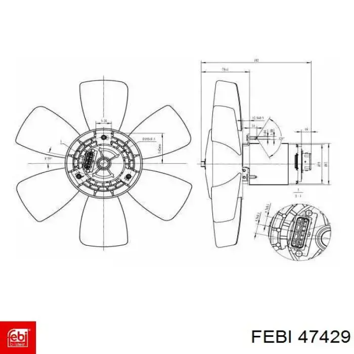 47429 FEBI Filtro de aire