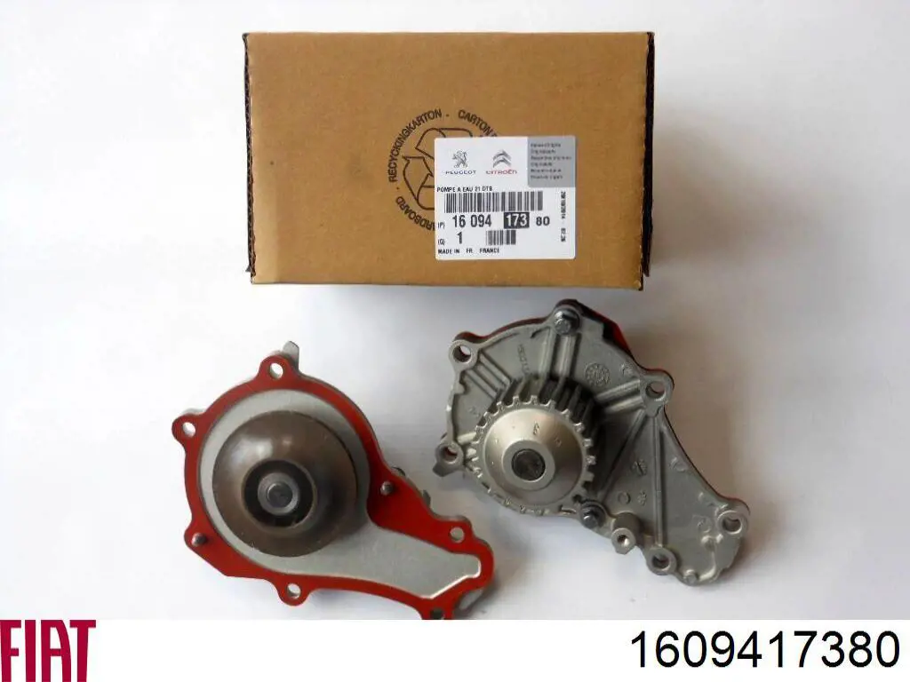 1609417380 FIAT/ALFA/LANCIA Bomba de agua