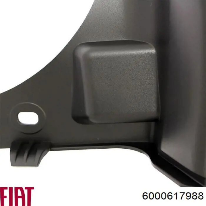 850A85171R Renault (RVI) parachoques trasero, parte derecha