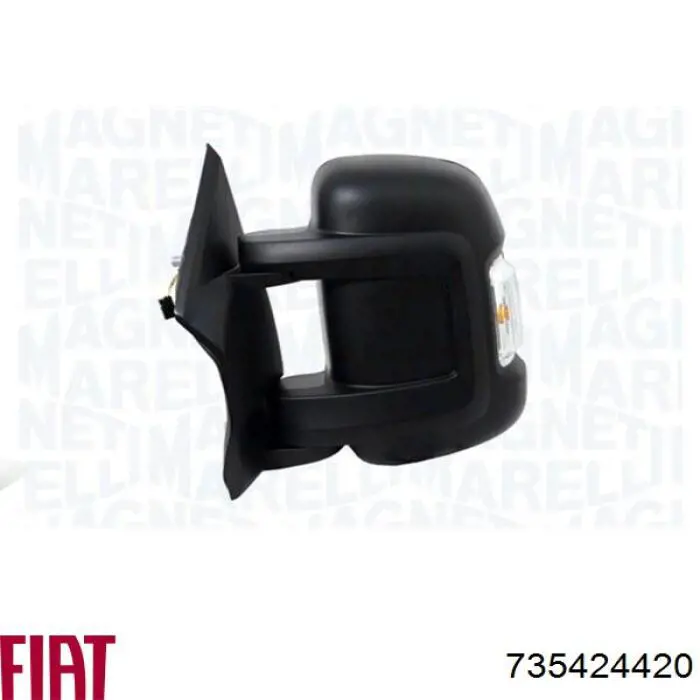 735424420 Fiat/Alfa/Lancia retrovisor exterior izquierdo