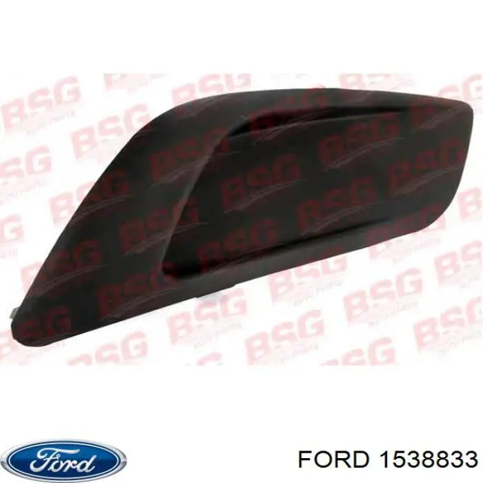 1497606 Ford rejilla de antinieblas delantera derecha