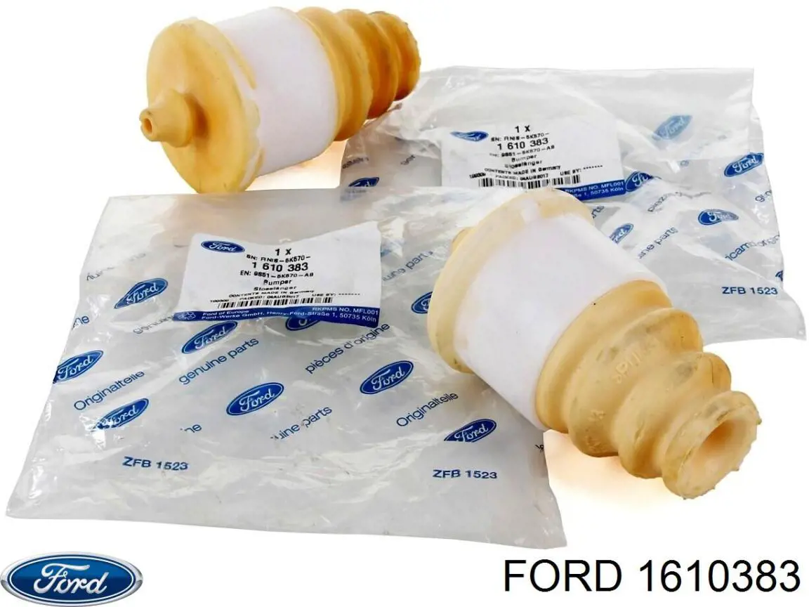 1540257 Ford tope de amortiguador trasero, suspensión + fuelle