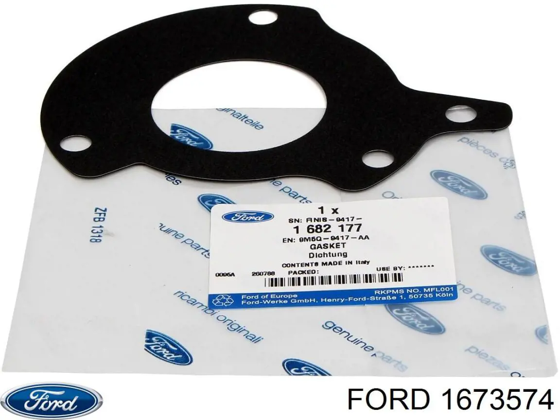 1673574 FORD Anillo obturador, Tubería de inyector, retorno