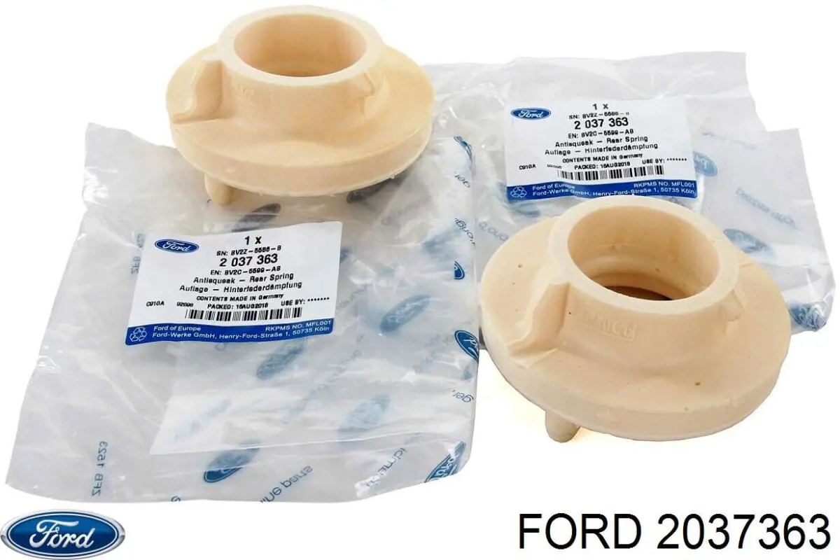 1721953 FORD Aislador de resorte trasero