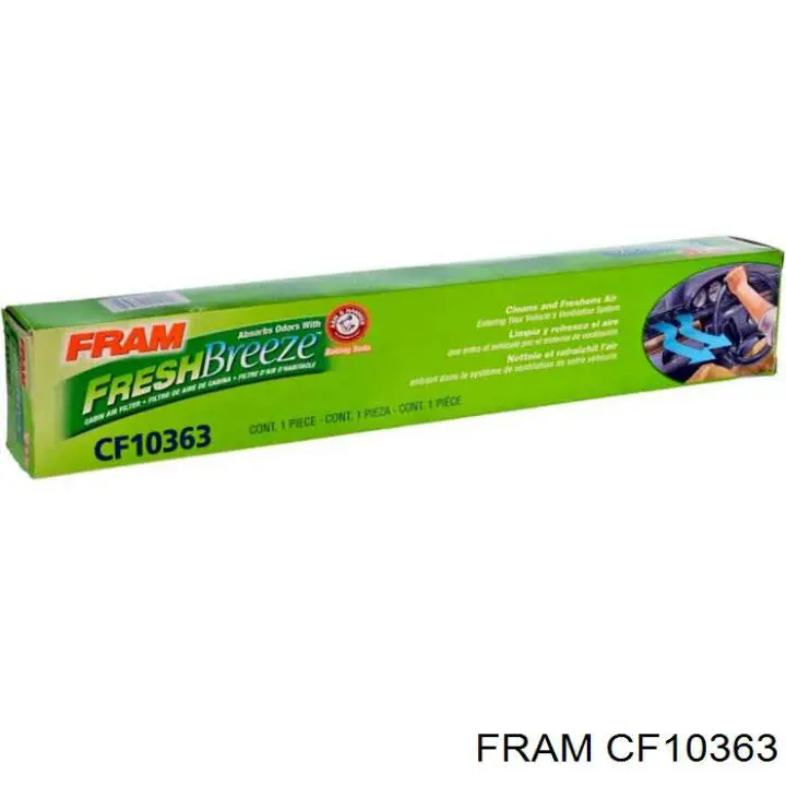 CF10363 FRAM filtro habitáculo
