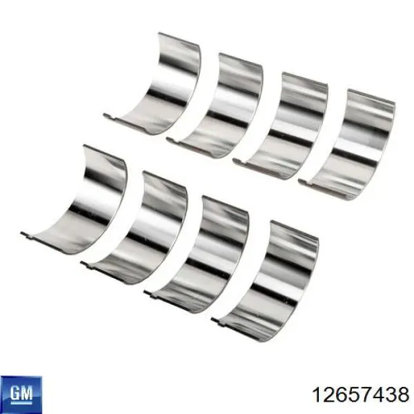 12657438 Peugeot/Citroen cojinetes de biela