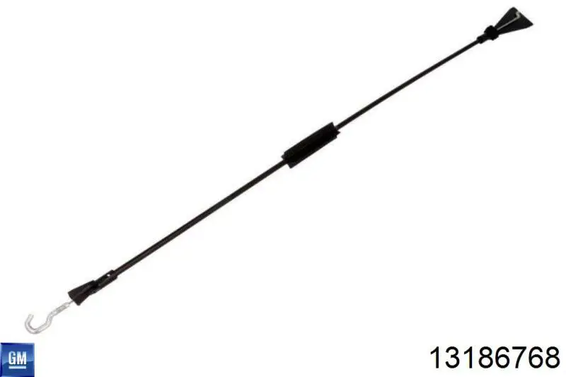 13186768 Peugeot/Citroen cable de accionamiento, desbloqueo de puerta ...