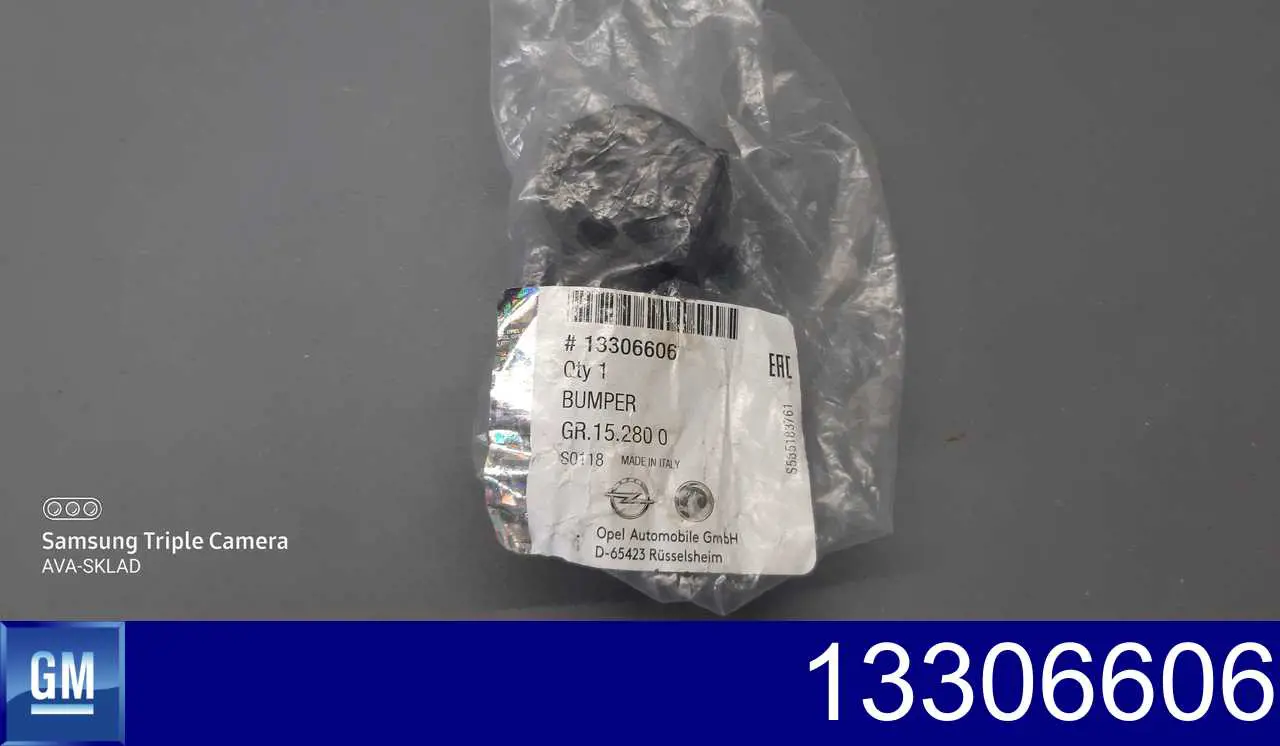 13306606 General Motors soporte de montaje, radiador, superior