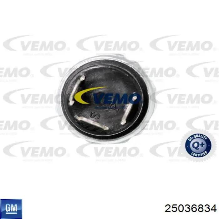 25036834 General Motors indicador, presión del aceite