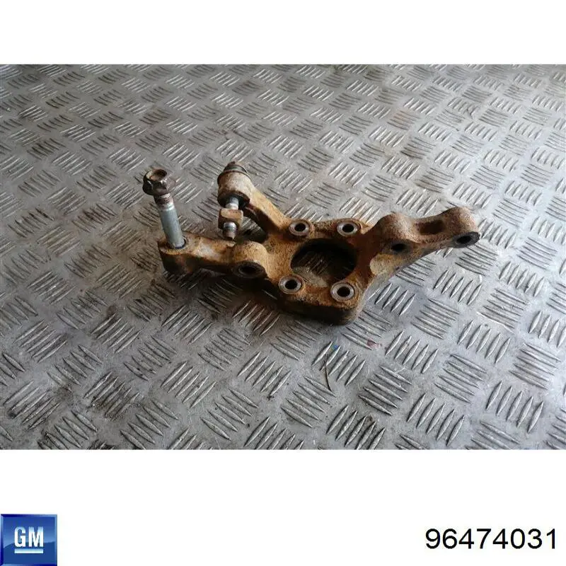 96474031 Hyundai/Kia muñón del eje, suspensión de rueda, trasero derecho