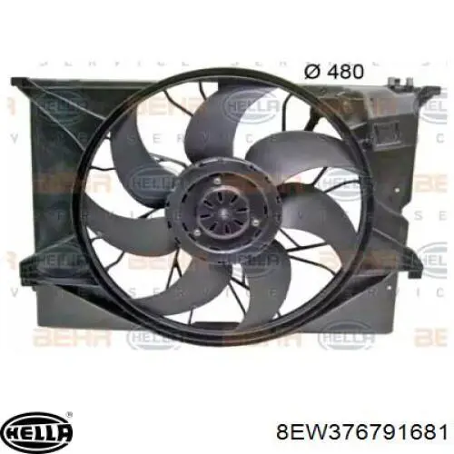 2215000493 Mercedes difusor de radiador, ventilador de refrigeración ...