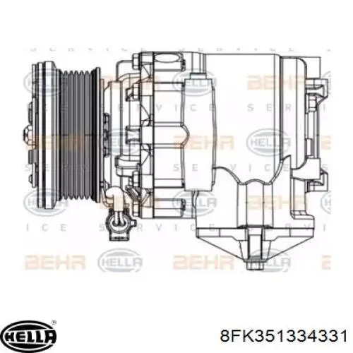 1514844 FORD compresor de aire acondicionado